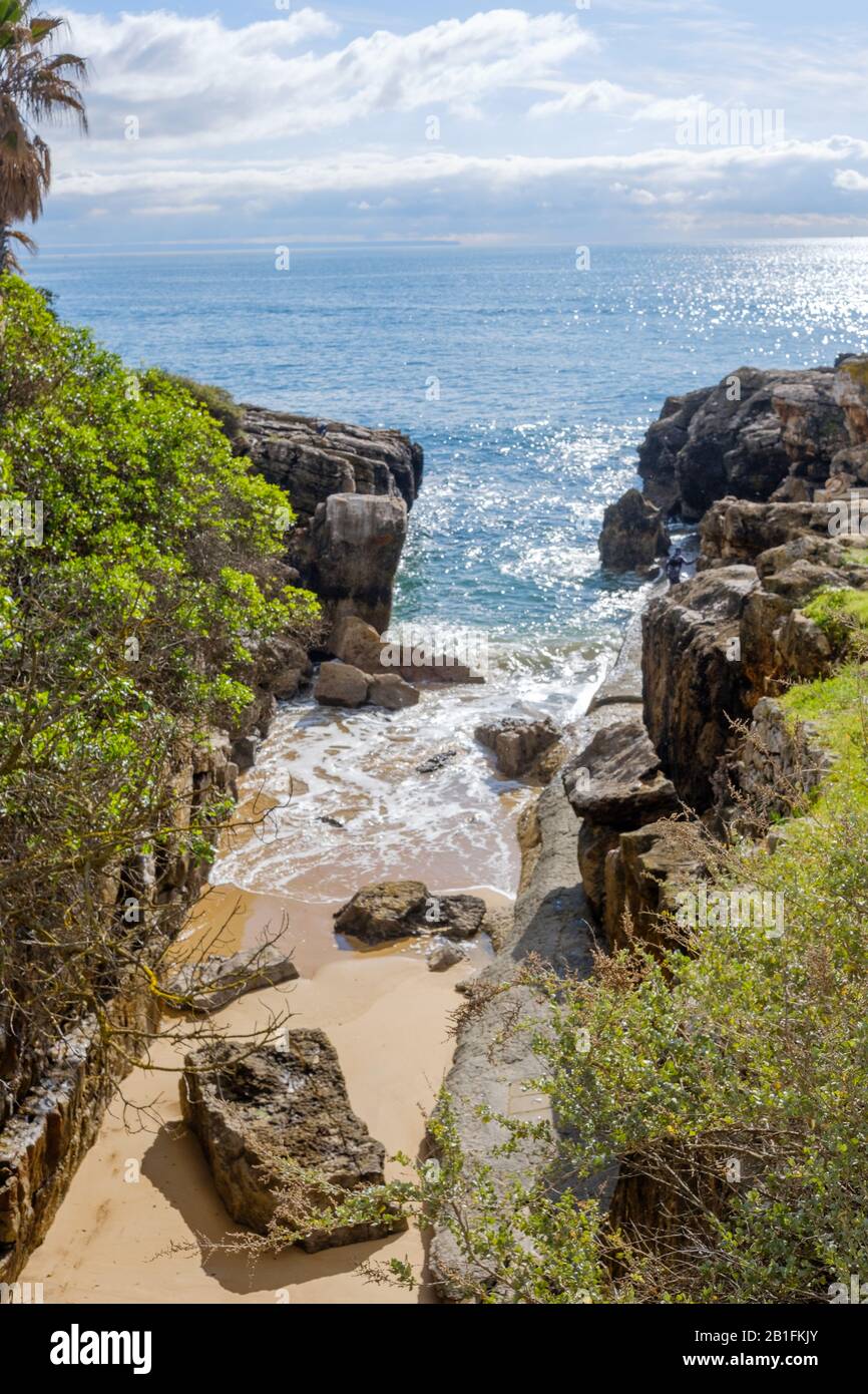 coastal landscape on the atlantic ocean Stock Photo - Alamy