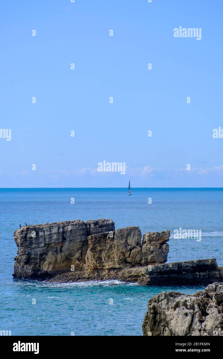 coastal landscape on the atlantic ocean Stock Photo - Alamy