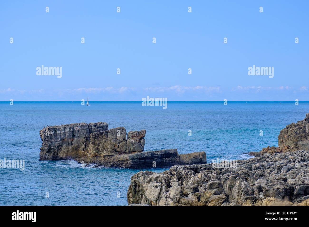 coastal landscape on the atlantic ocean Stock Photo - Alamy