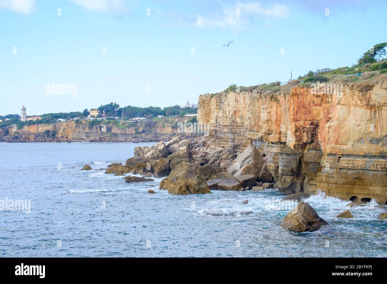 coastal landscape on the atlantic ocean Stock Photo - Alamy