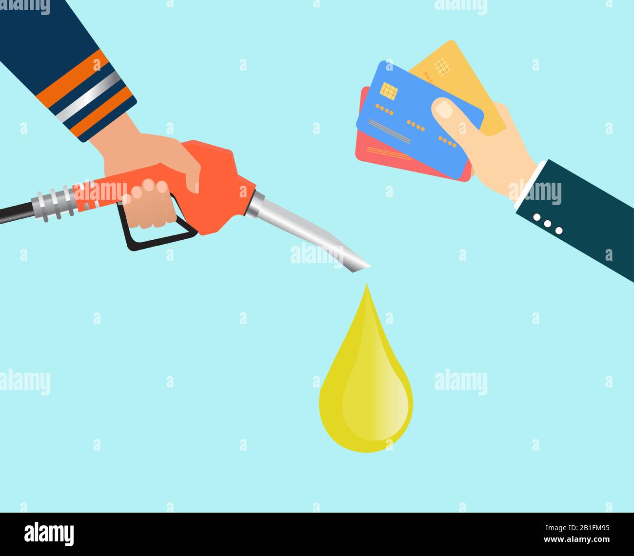 Second hand oil Stock Vector Images - Alamy