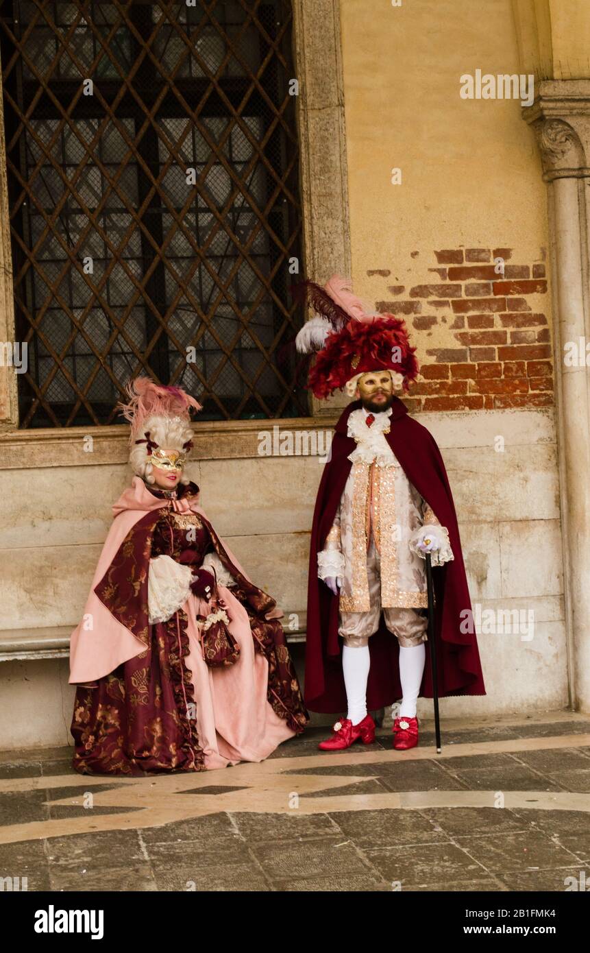 Venetian mask costume carnival hi-res stock photography and images - Alamy