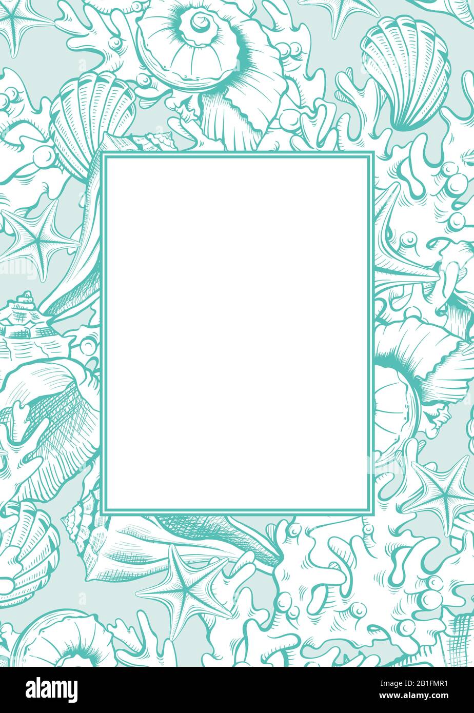 Seashell Page Border