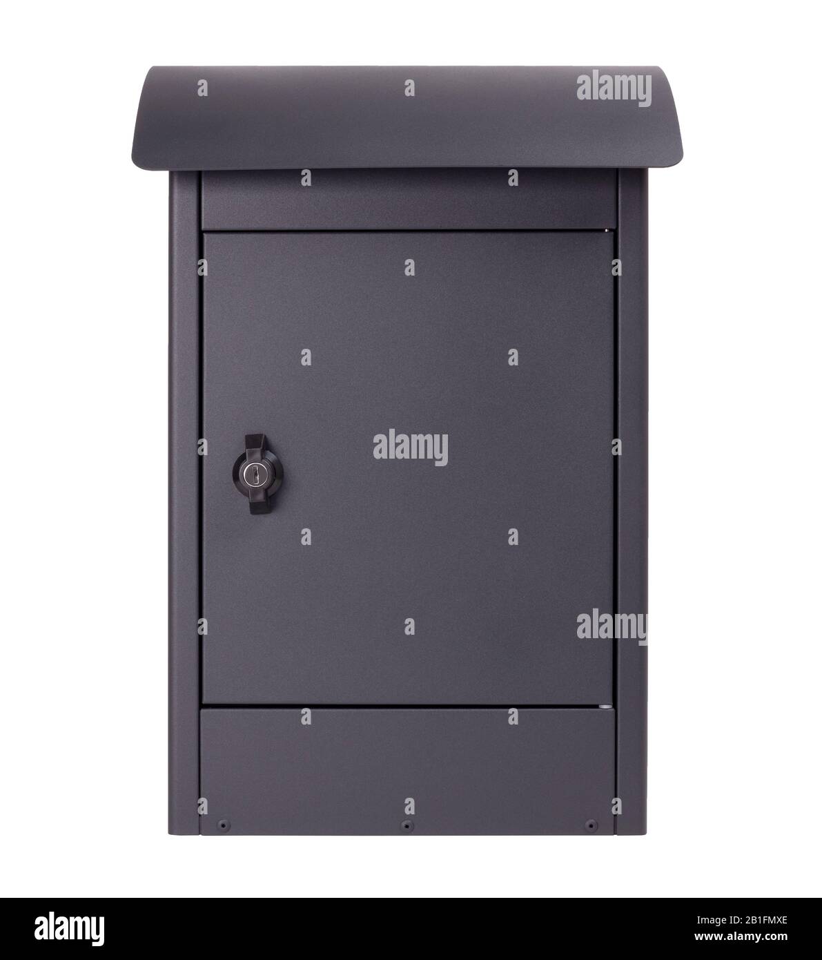 Modern letter-box isolated on a white background Stock Photo - Alamy