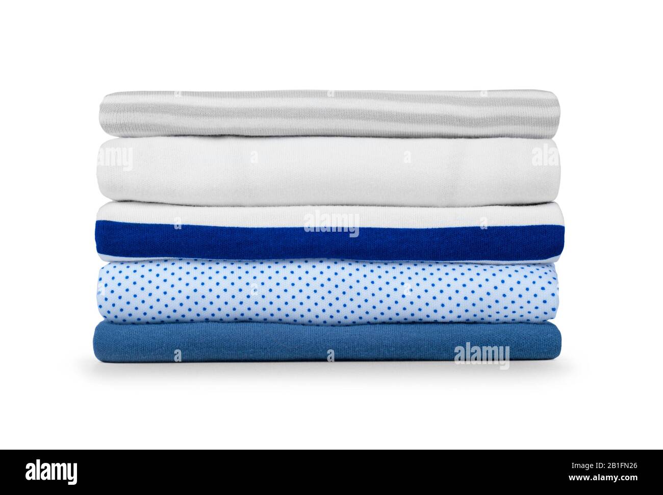 Baby clothes in blue Cut Out Stock Images & Pictures - Alamy