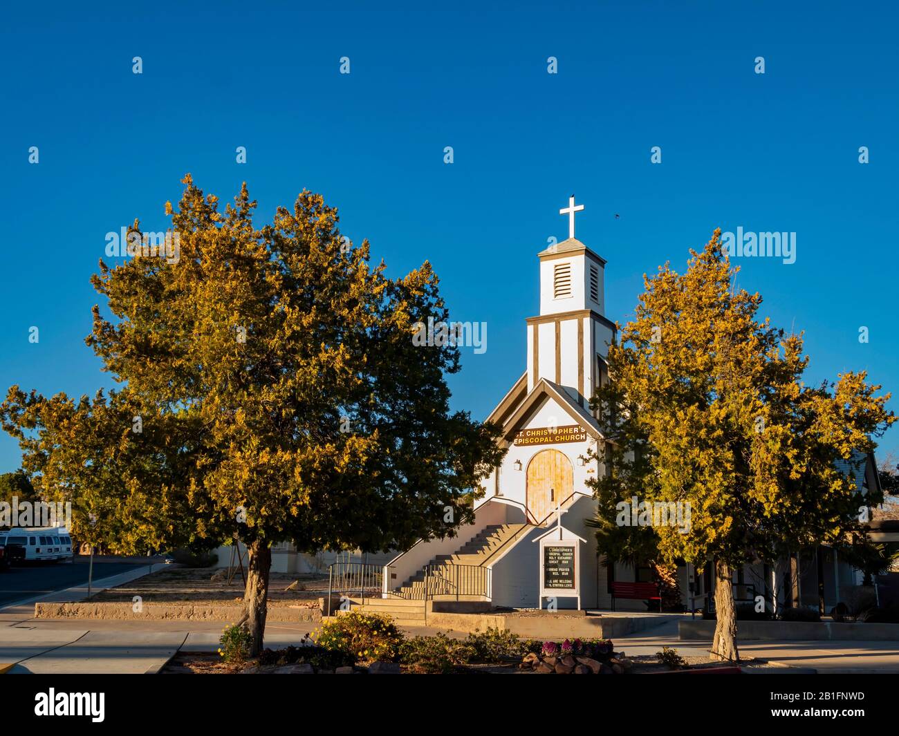 Exterior sunny view of the St Christopher's Episcopal Church at Boulder ...