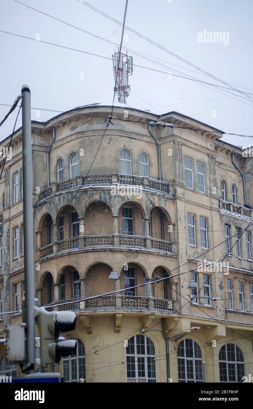Historical Buildings in Lviv Stock Photo - Alamy