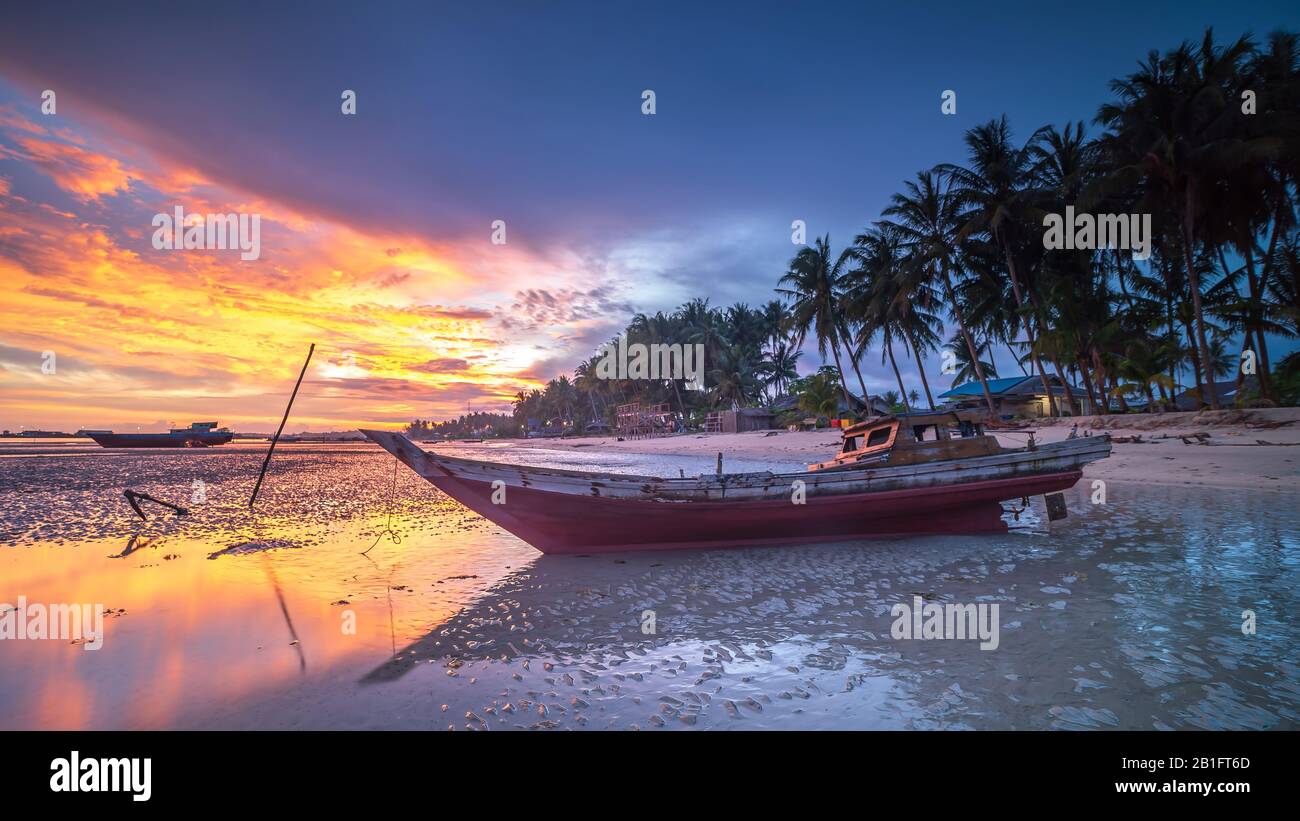Wonderful Landscape Photos at Batam Bintan Island Indonesia Stock Photo ...