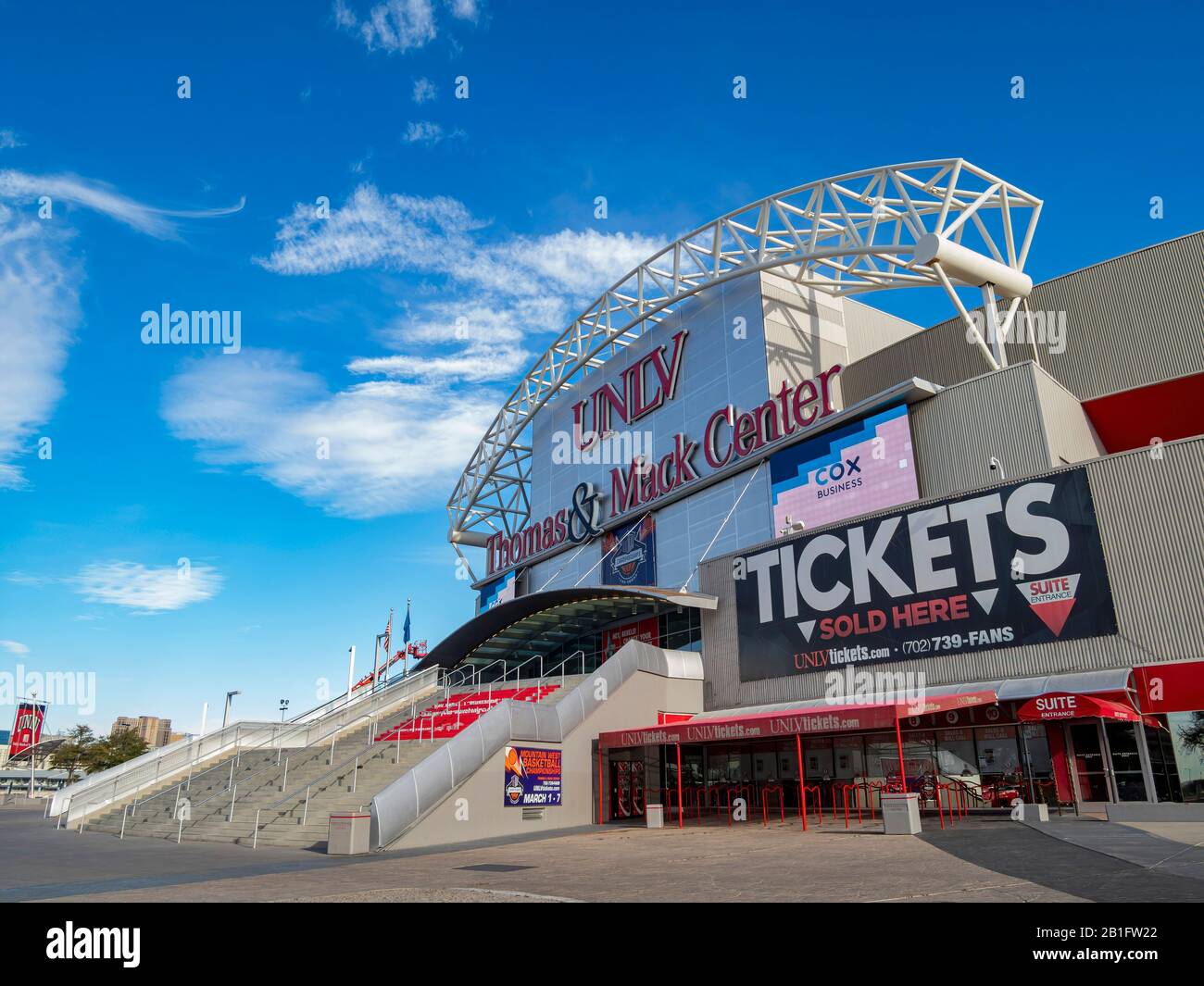 Thomas and mack center hi-res stock photography and images - Alamy