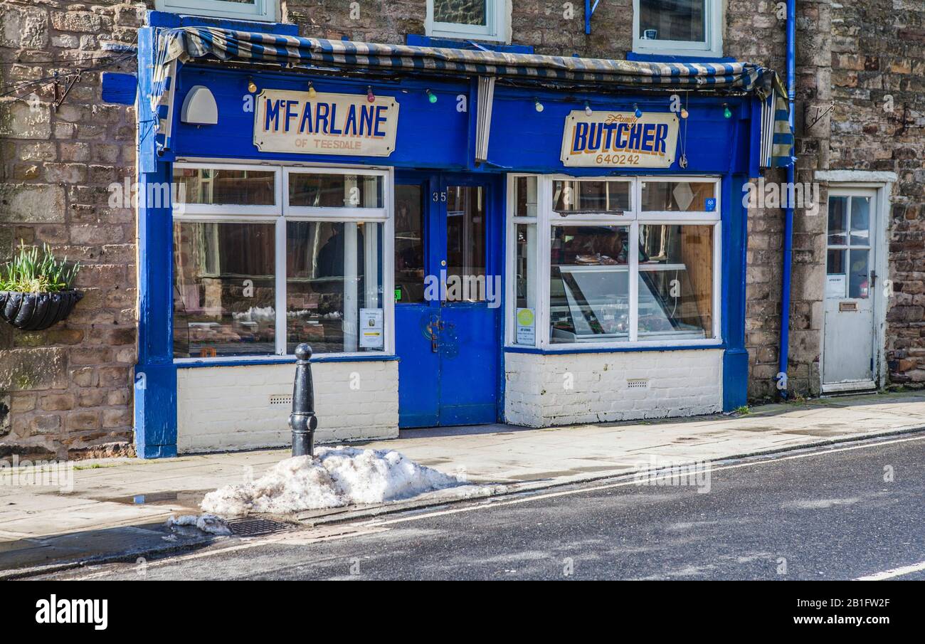 Rural butcher shop uk hi-res stock photography and images - Alamy