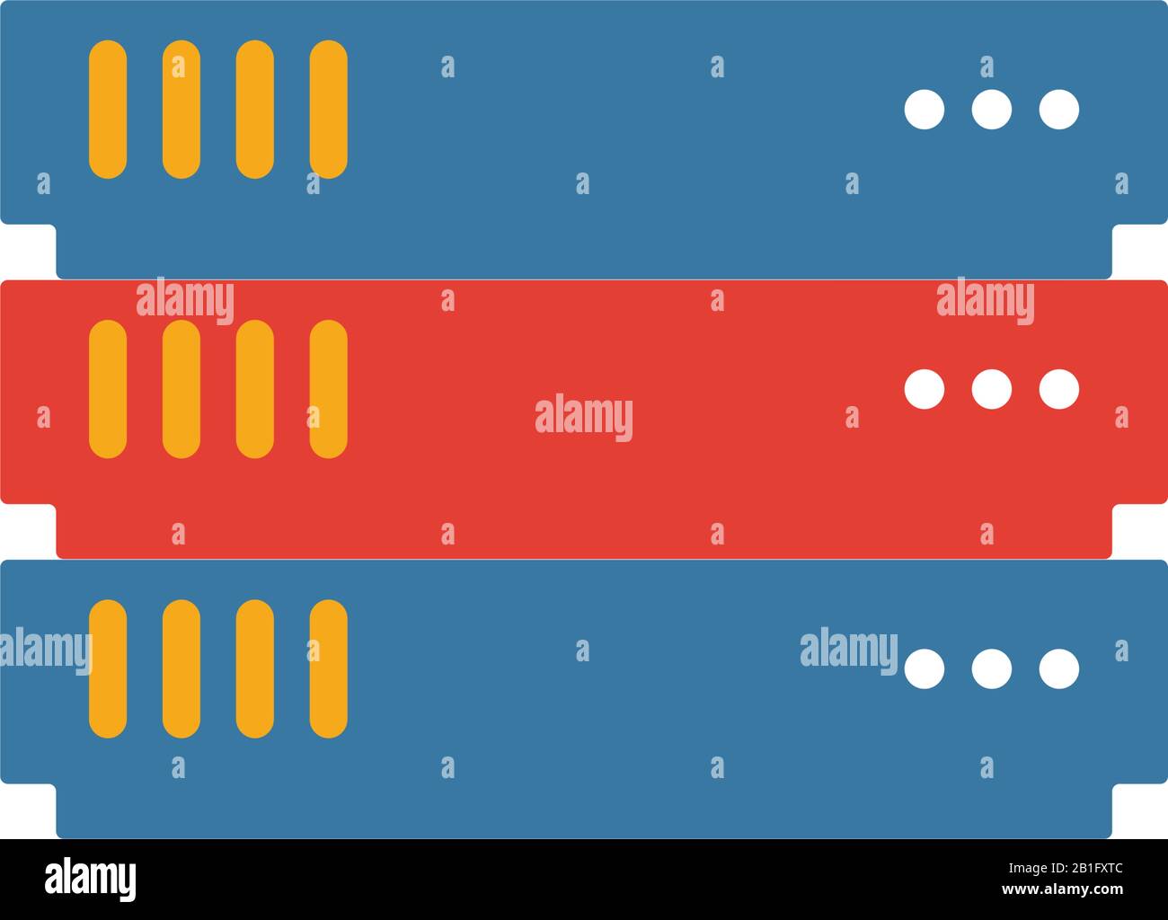 Server icon. Simple element from web hosting icons collection. Creative Server icon ui, ux, apps ...