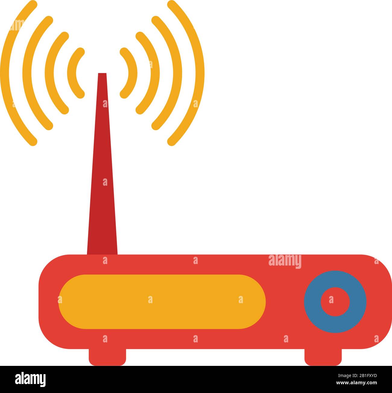 Modem icon. Simple element from web hosting icons collection. Creative ...