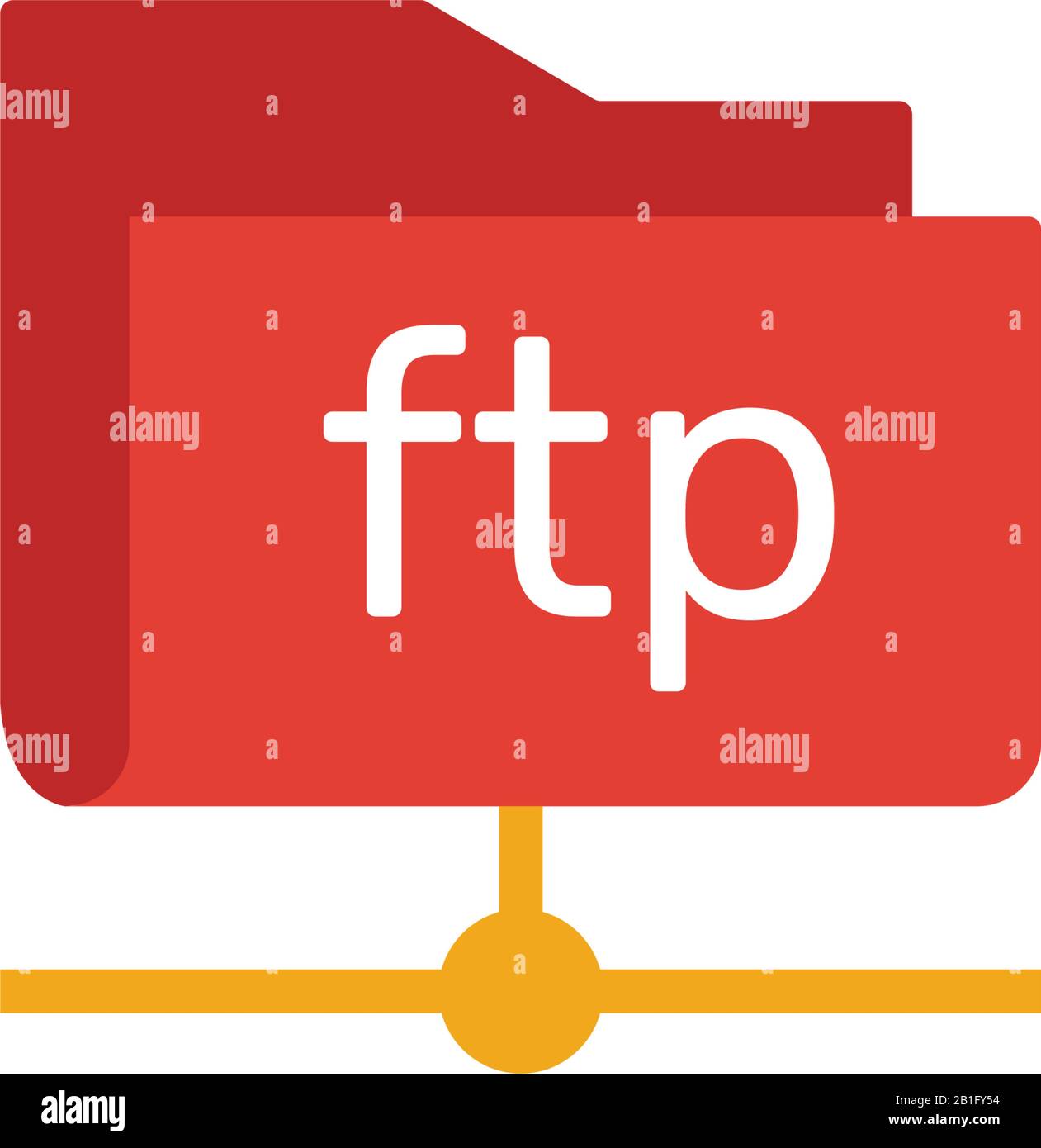 Ftp icon. Simple element from web hosting icons collection. Creative Ftp icon ui, ux, apps ...