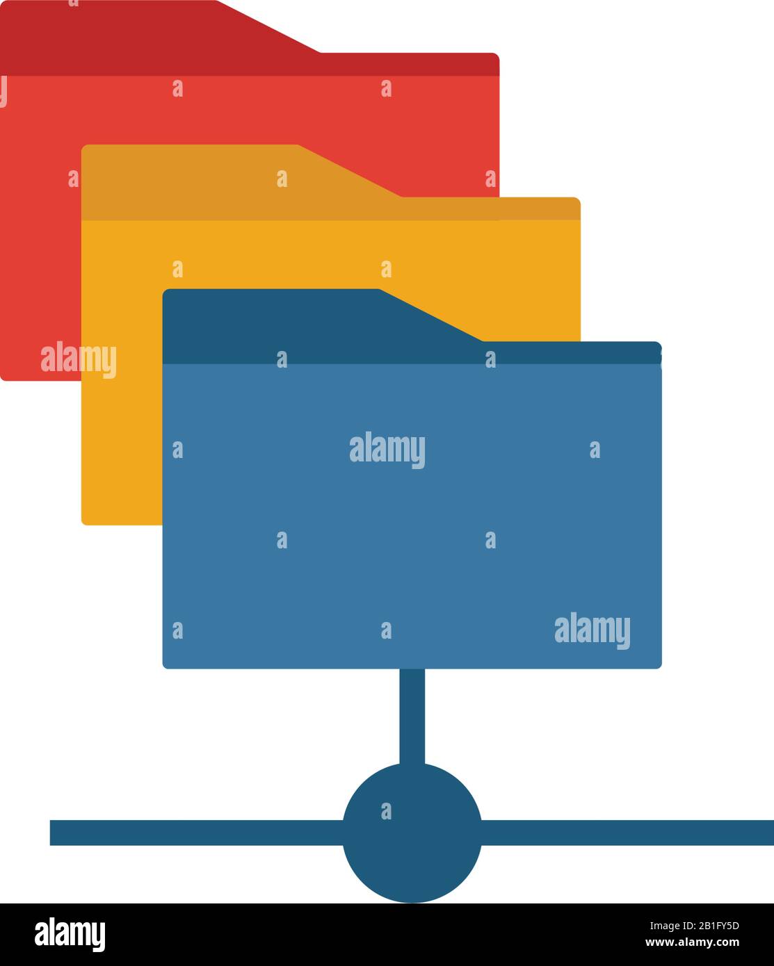 File Manager icon. Simple element from web hosting icons collection. Creative File Manager icon ...