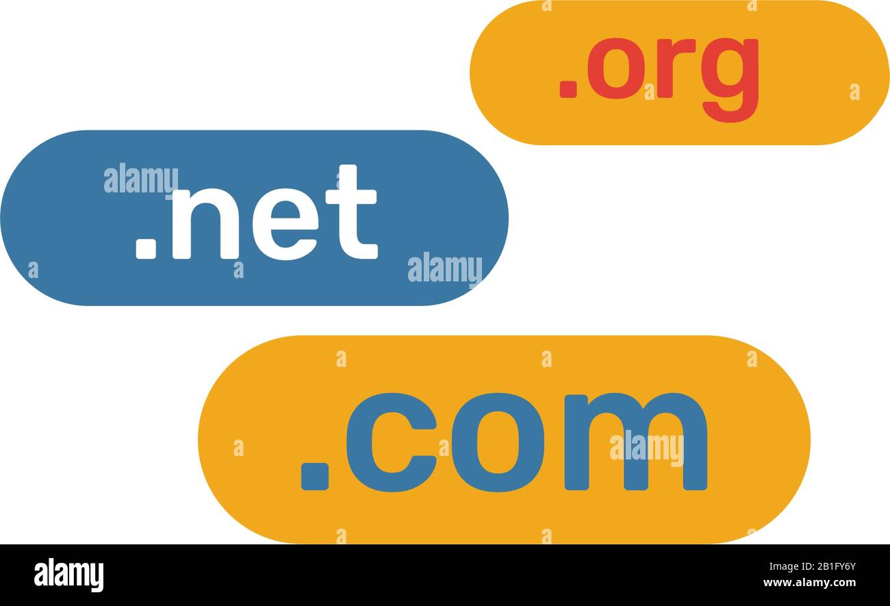 Domain icon. Simple element from web hosting icons collection. Creative Domain icon ui, ux, apps ...