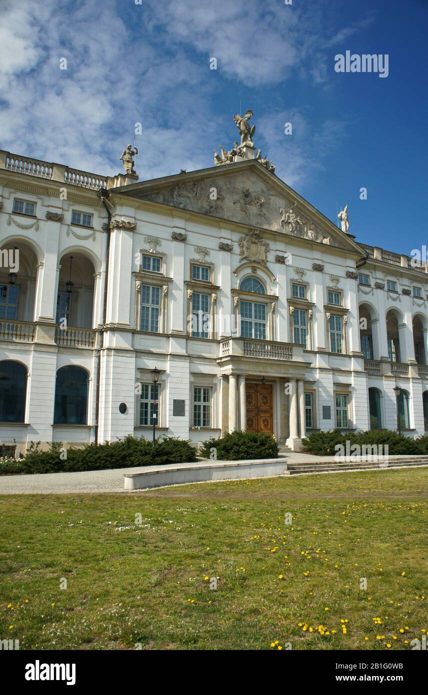 Krasinski palace warsaw hi-res stock photography and images - Alamy