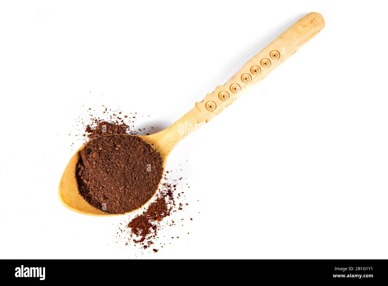 Copper powder spoon hi-res stock photography and images - Alamy