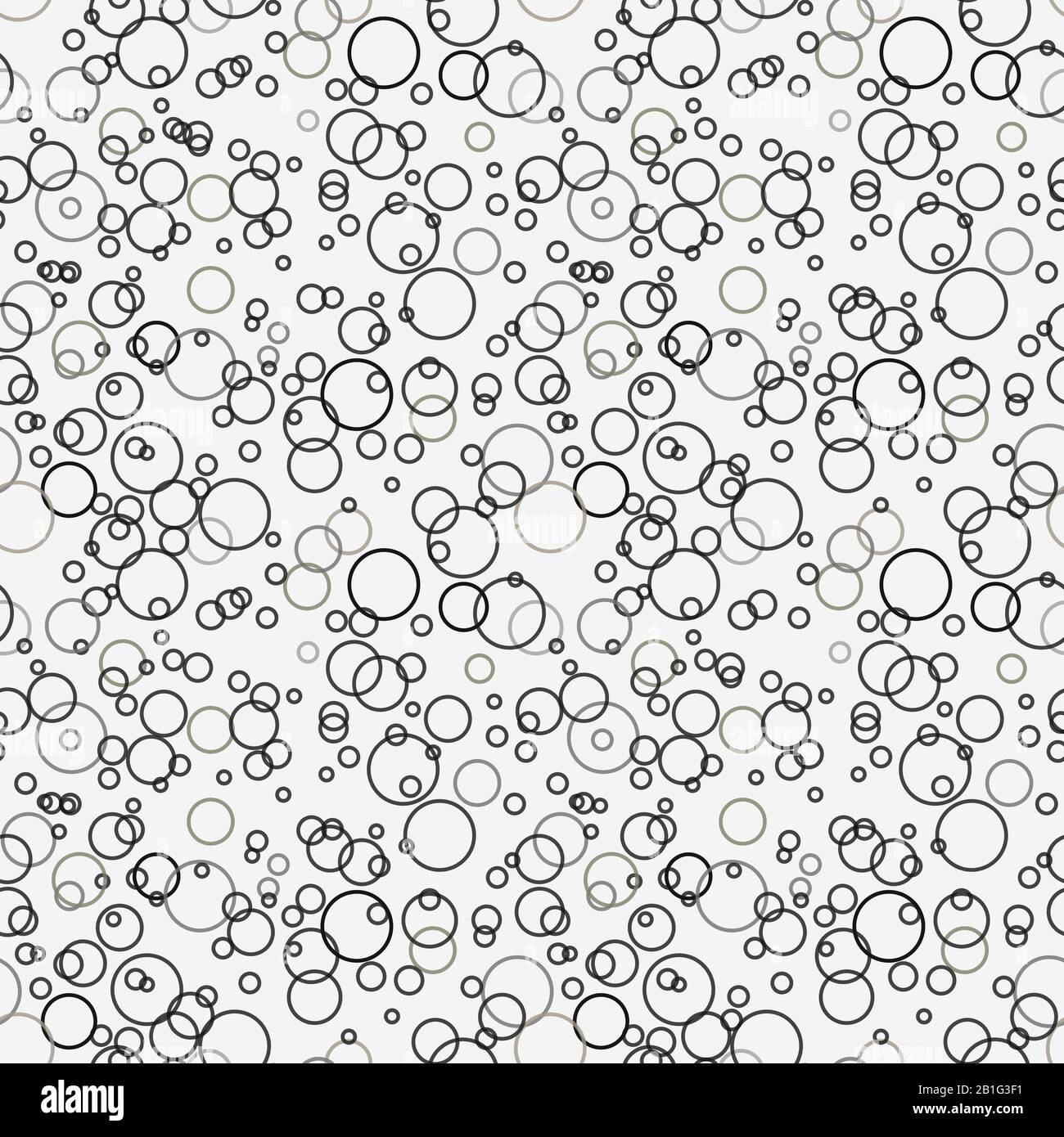 Bubble Icon Seamless Pattern Vector Art Illustration Stock Vector Image ...