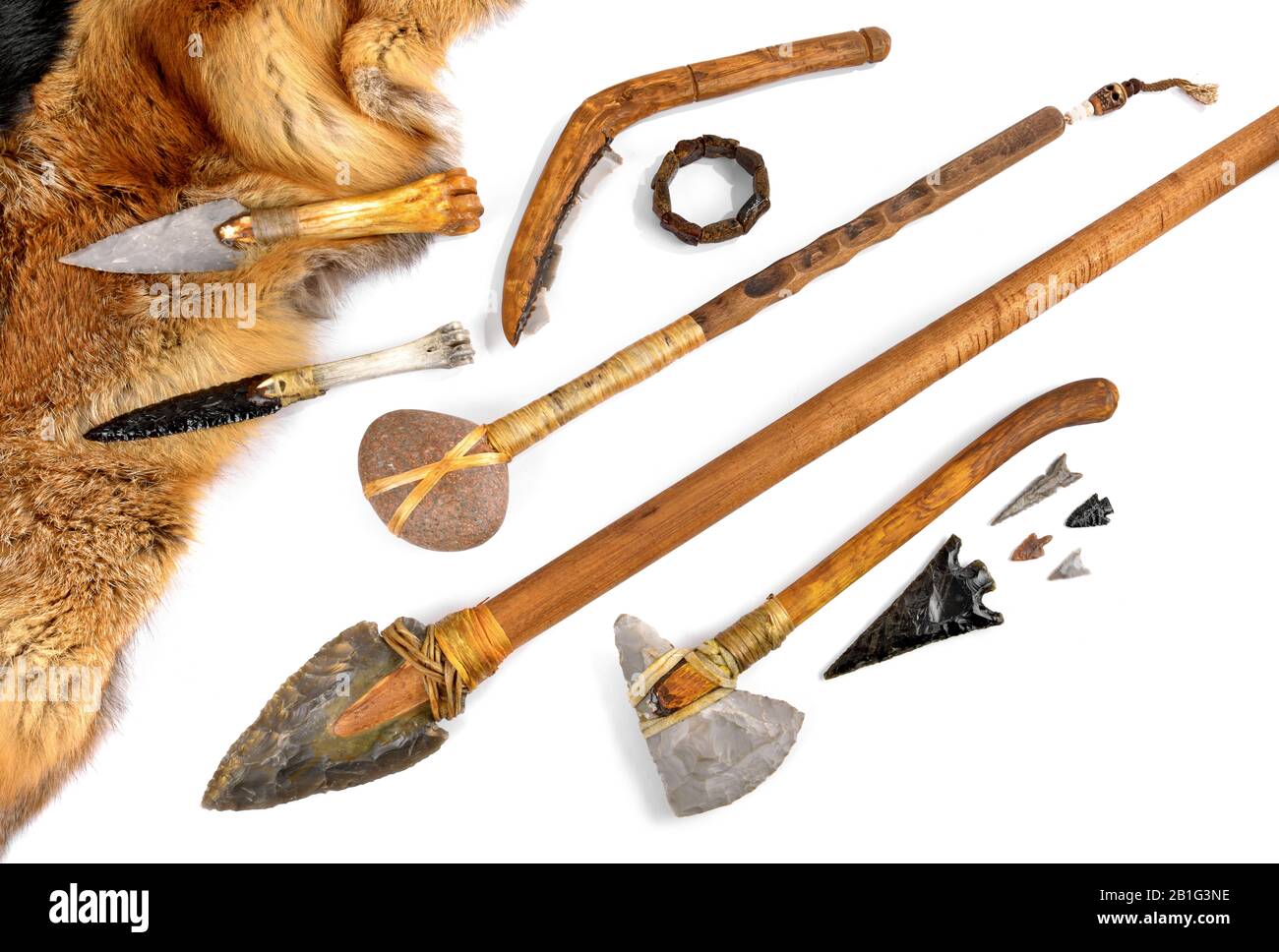 Stone Age Knife High Resolution Stock Photography and Images - Alamy