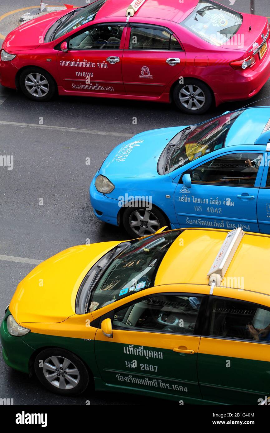 Brightly coloured transport hi-res stock photography and images - Alamy