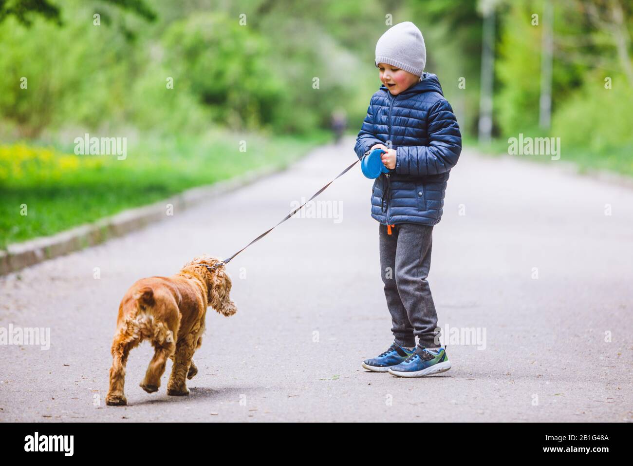 Little adorable kid in hi-res stock photography and images - Alamy