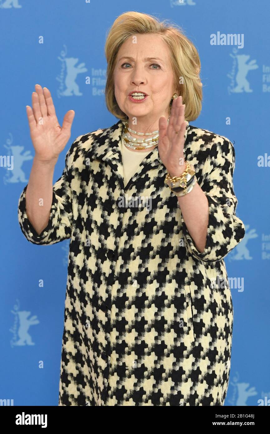 Hillary Rodham Clinton attends the photocall for Hillary during the ...
