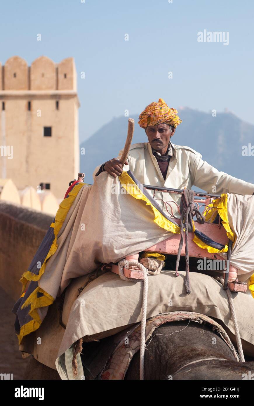 Elephant Ride, Amber Palace, Jaipur, Rajasthan, India Stock Photo - Alamy