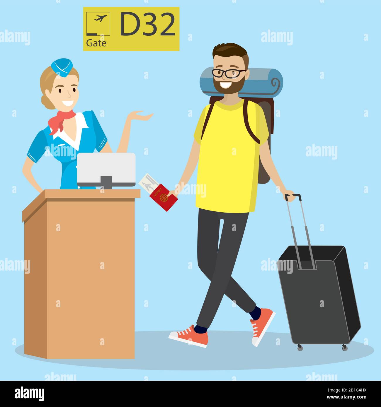 Beard big Stock Vector Images - Alamy