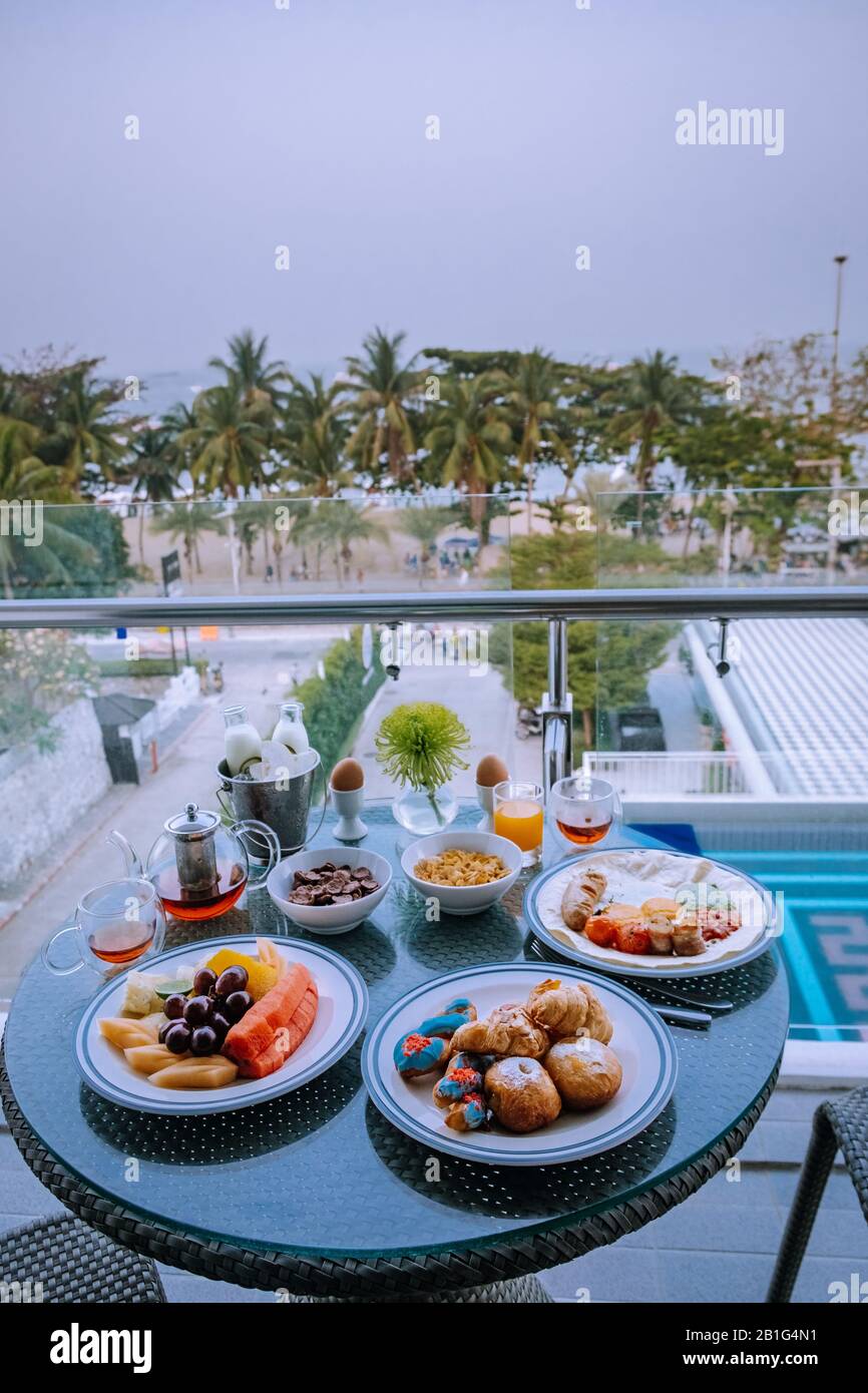 Tropical breakfast buffet hi-res stock photography and images - Alamy
