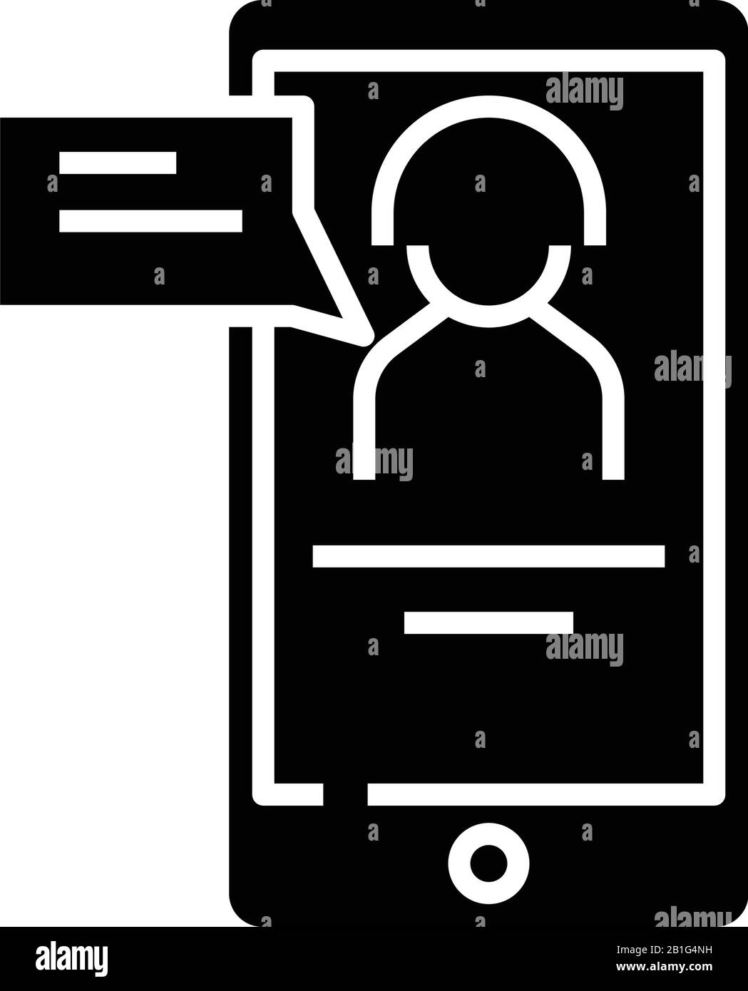 Virtual assistant logo Black and White Stock Photos & Images - Alamy