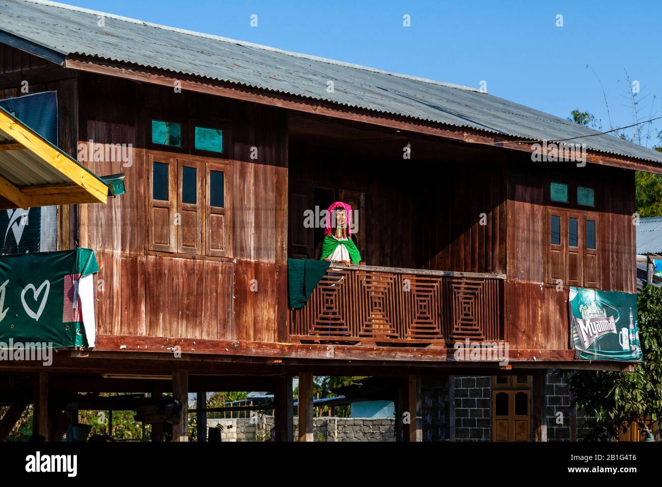 Traditional burmese house hi-res stock photography and images - Alamy