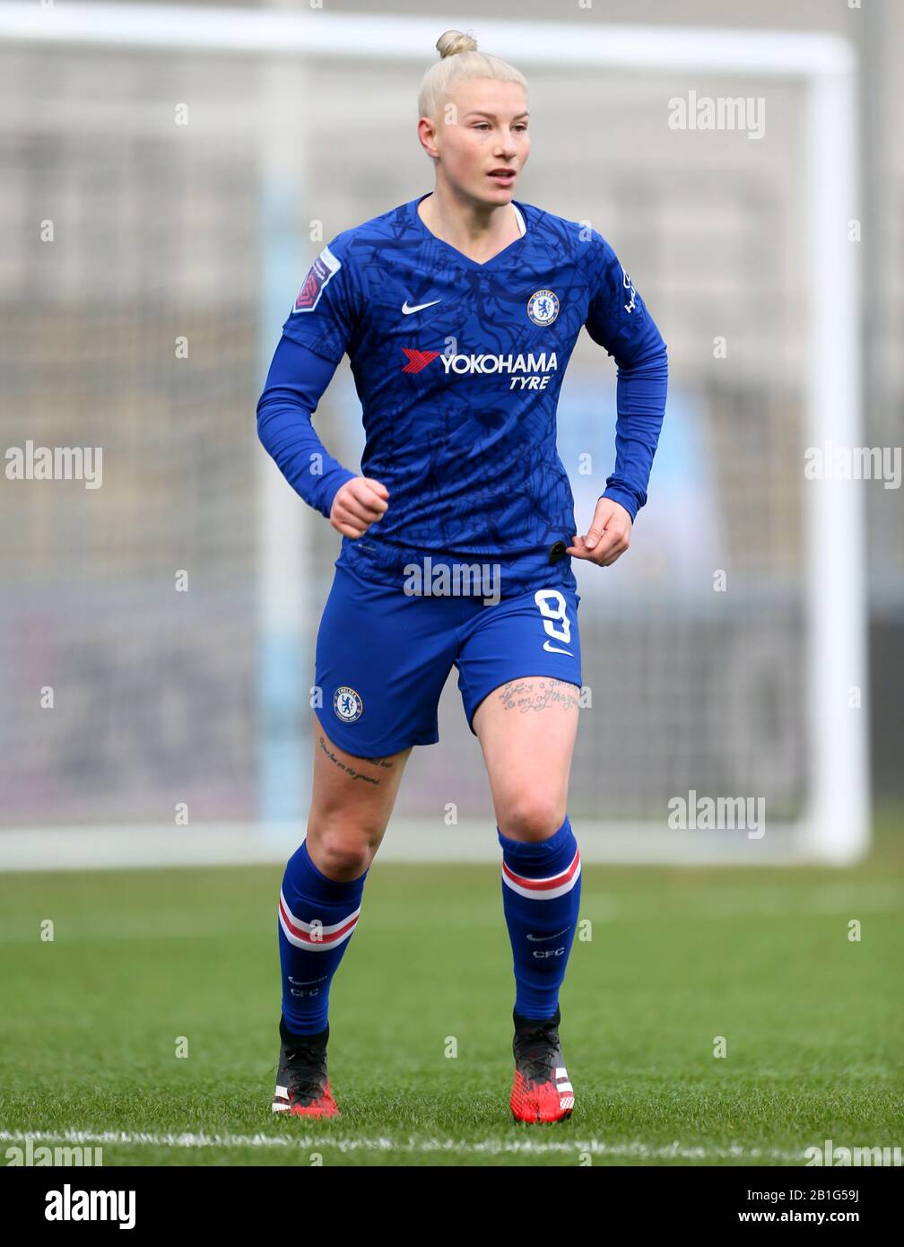 Chelsea's Bethany England in action during the Women's Super League ...