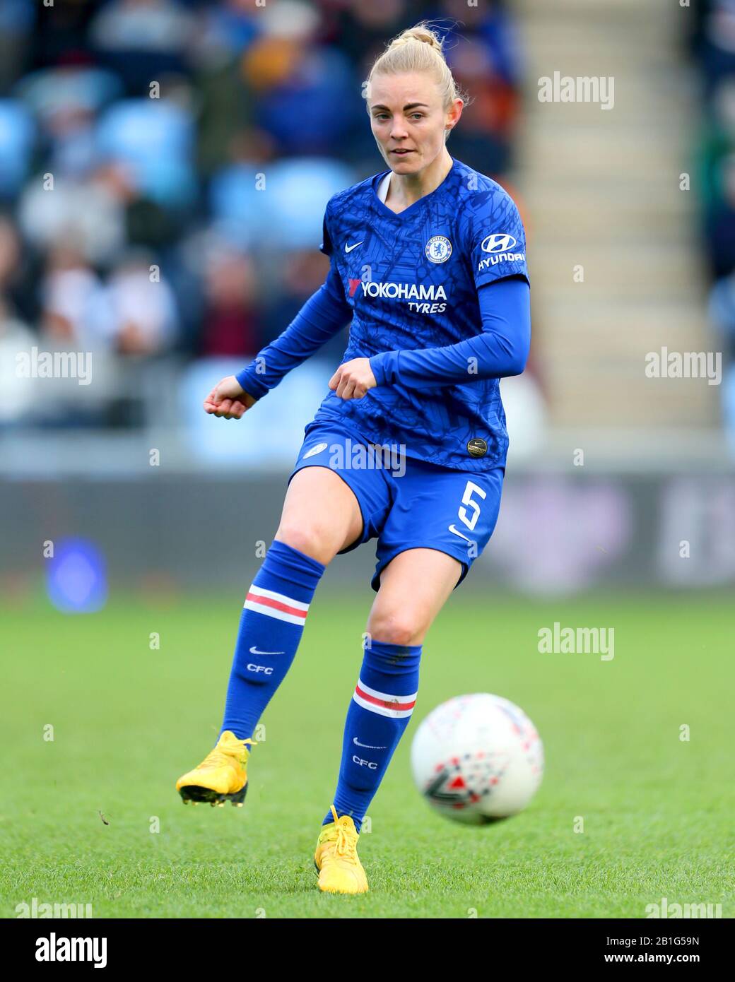 Chelsea's Sophie Ingle in action during the Women's Super League match ...