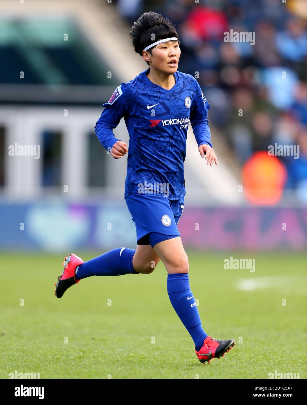 Chelsea's Ji So-yun in action during the Women's Super League match at ...
