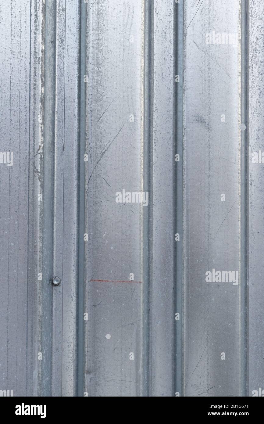 Blue Gray Steel Fence Texture Stock Photo - Alamy