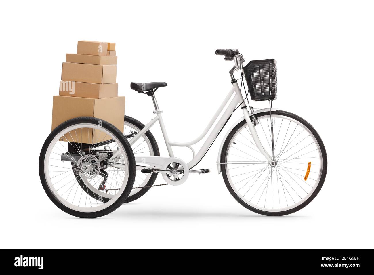 Box tricycle Cut Out Stock Images & Pictures - Alamy