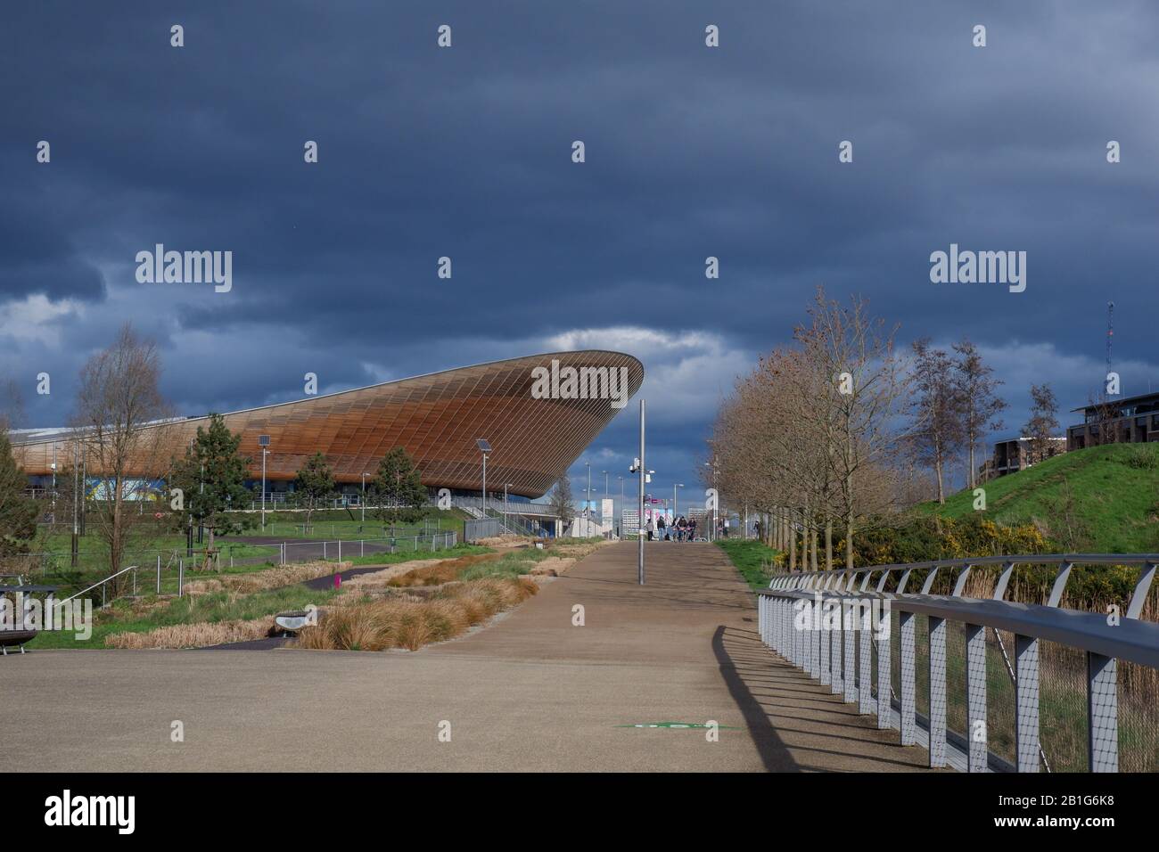 LEE VALLEY VELOPARK / Velodrome, Queen Elizabeth Olympic Park, London ...