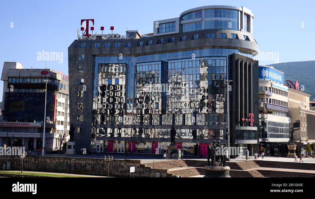 Telekom center hi-res stock photography and images - Alamy