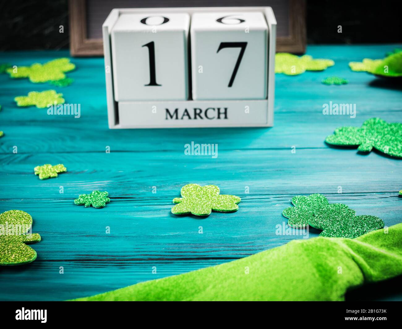 Calendar st patricks day date hi-res stock photography and images - Alamy