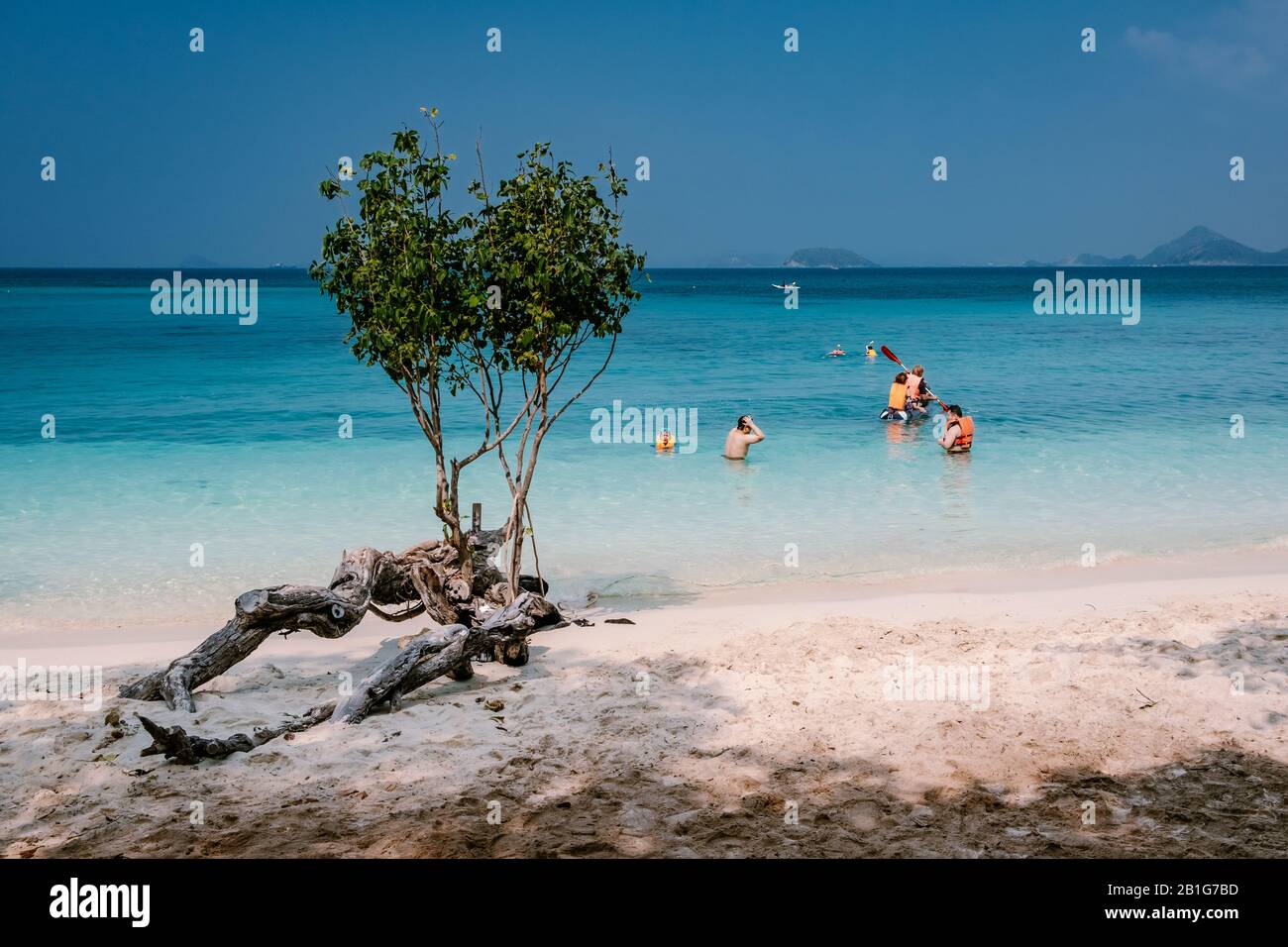 Trat Thailand January 2020, beautiful tropical island beach - Koh Kham ...