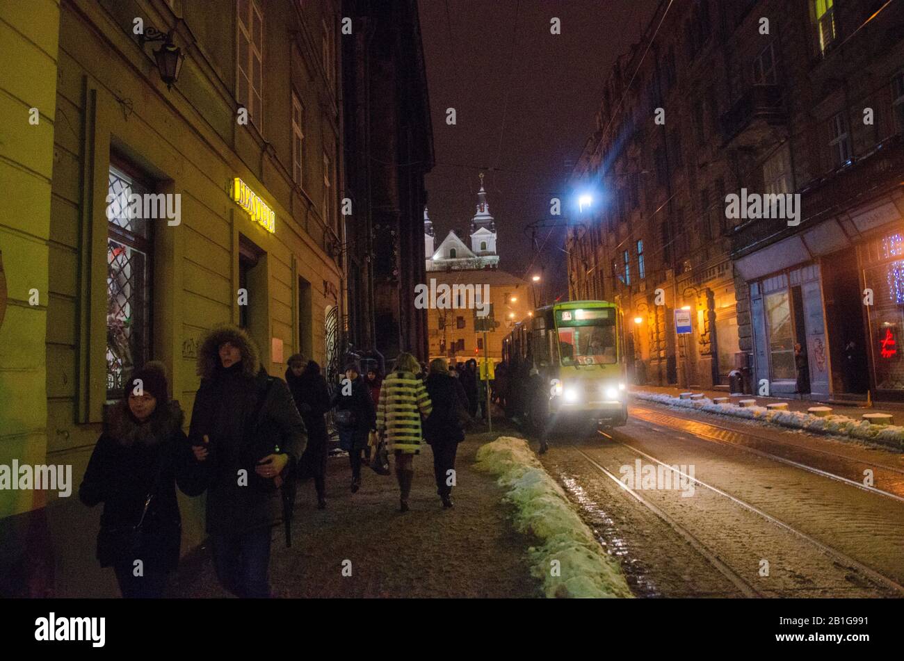 Nightlife in Lviv (Editorial Stock Photo - Alamy