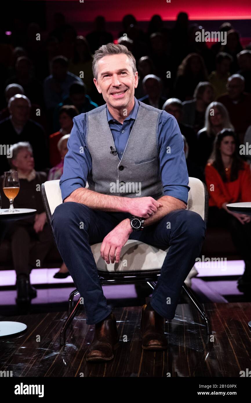 Hamburg, Germany. 25th Feb, 2020. Dirk Steffens, presenter, journalist ...