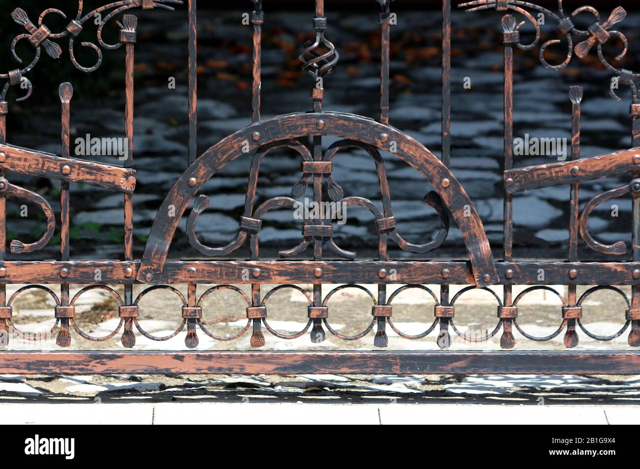 Wrought Iron Fence Texture