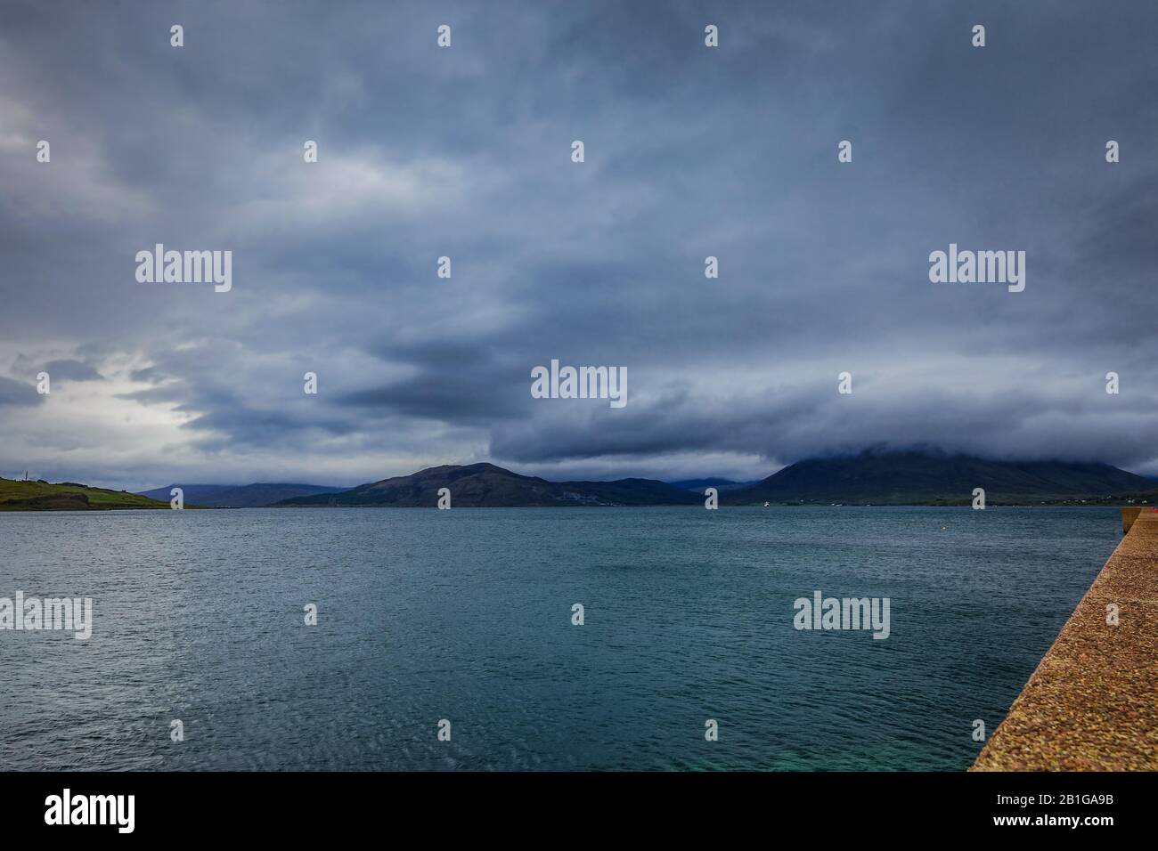 Waves breaking on coastal cliffs of Scotland Stock Photo - Alamy