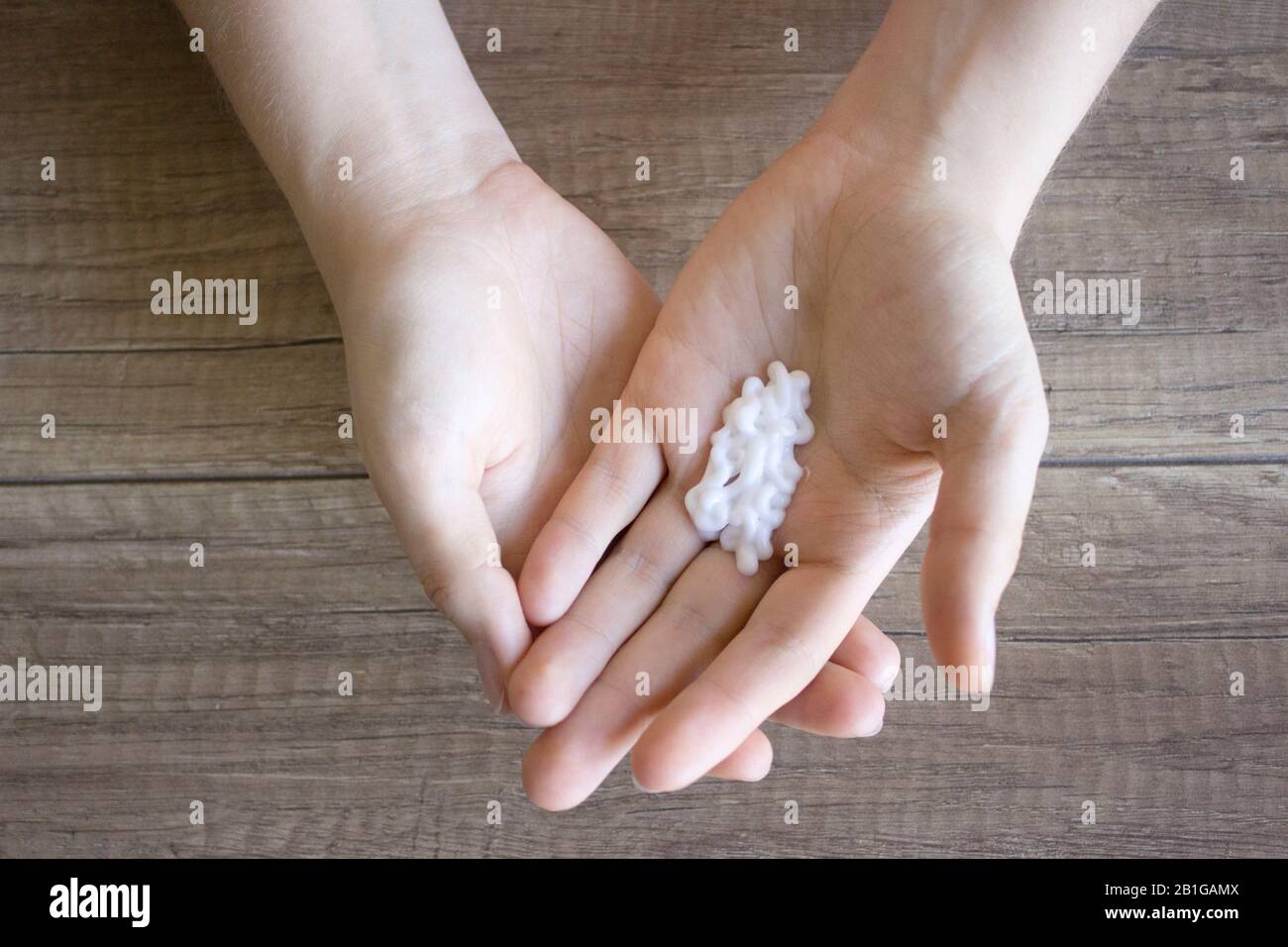 Hand care, folk hand care. Manicure. Spa procedure for beauty hands ...