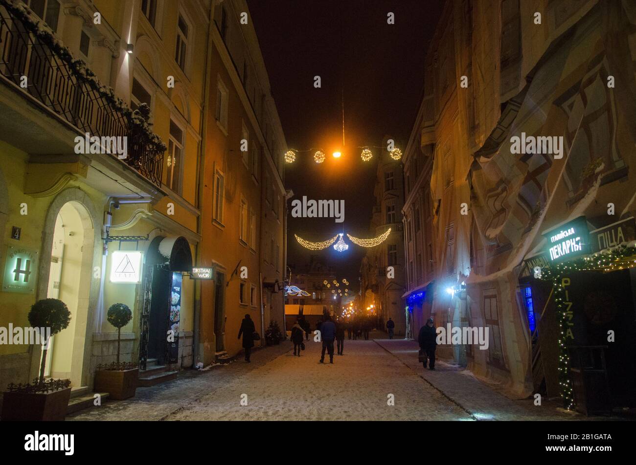 Nightlife in Lviv (Editorial Stock Photo - Alamy