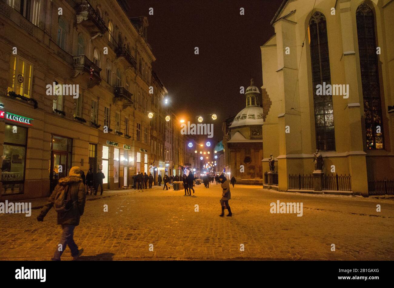 Nightlife in Lviv (Editorial Stock Photo - Alamy