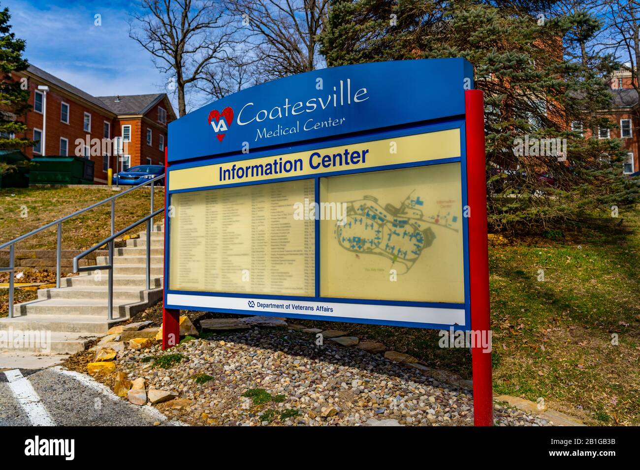 Department Of Veterans Affairs Sign High Resolution Stock Photography ...