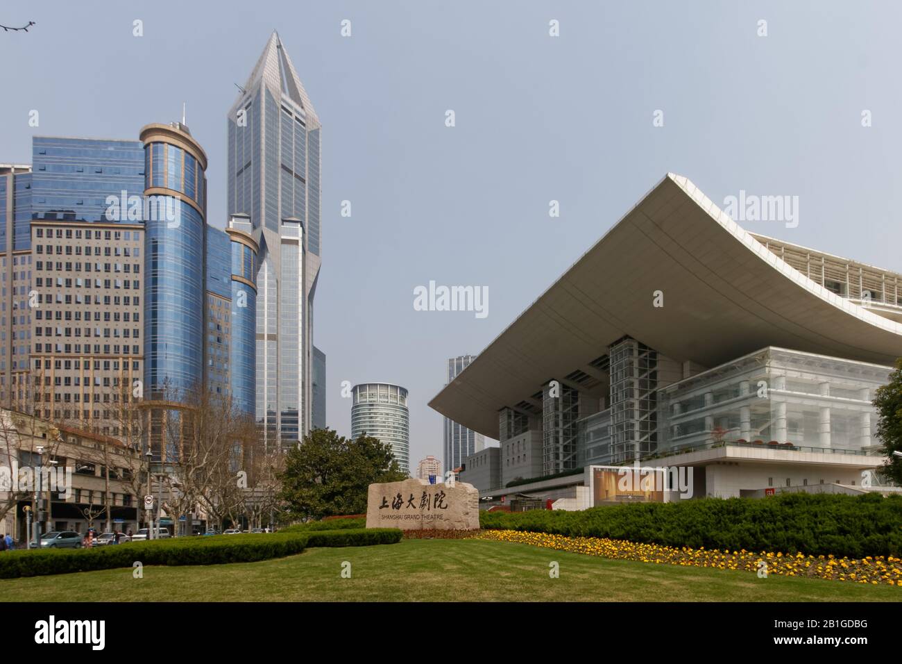 Shanghai in early spring 2018 Stock Photo - Alamy