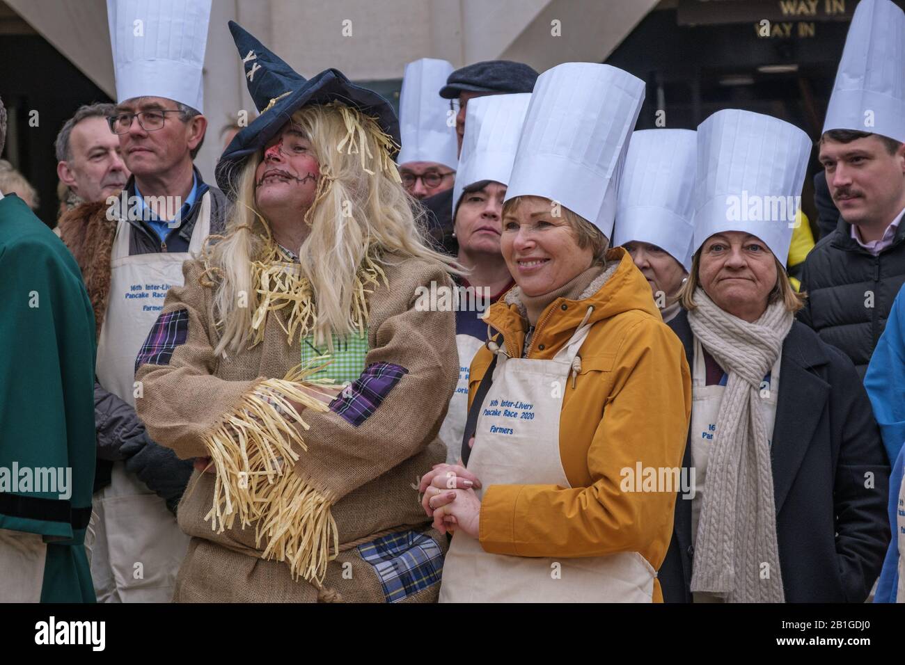 London, UK. 25th February 2020. Farmers. The City of London's Livery ...